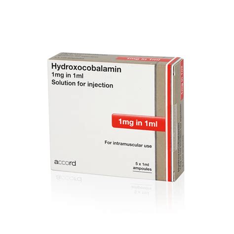 Hydroxocobalamin 1mg1ml Injection Amps B12 Im 5amps Ask Pharmacy