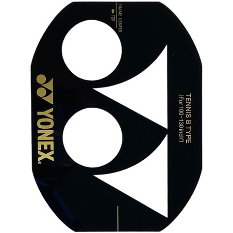 Yonex Logo Stencil For Racket 100 130 Tenniszon