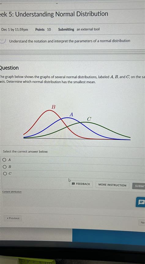 5 Understanding Normal Distribution Dec 1 By 11 59pm Points 10