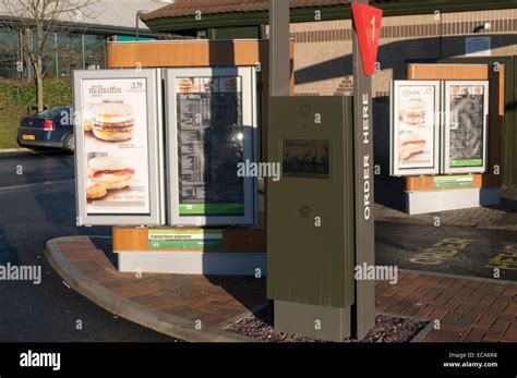 Mcdonalds Macdonalds Drive Thru Through Mcdonalds Macdonalds
