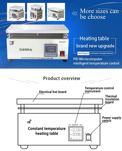 Itech Preheating Board Pcb Heating Plate Pic Intelligent Heating