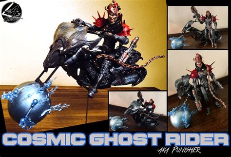 Cosmic Ghost Rider Aka Punisher Marvel Legends Custom Action Figure Custom Action Figures