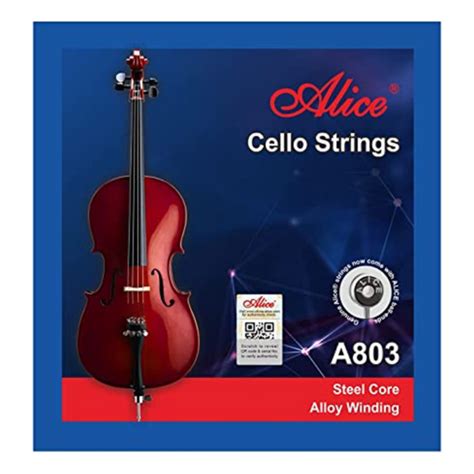 Alice Cello Strings Bk Percussion