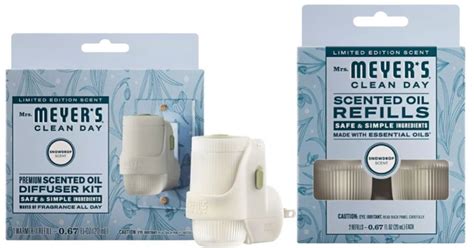 Bogo 50 Off Mrs Meyers Diffuser Starter Kits And Refills On