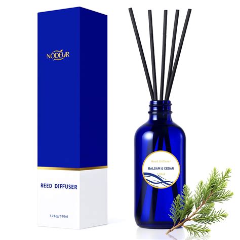 Reed Diffuser Set 37 Oz Balsam And Cedar Home Fragrance Scent Essential