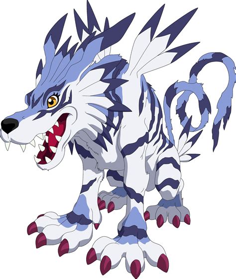 Garurumon Toei Official Art By Zelves123 On Deviantart
