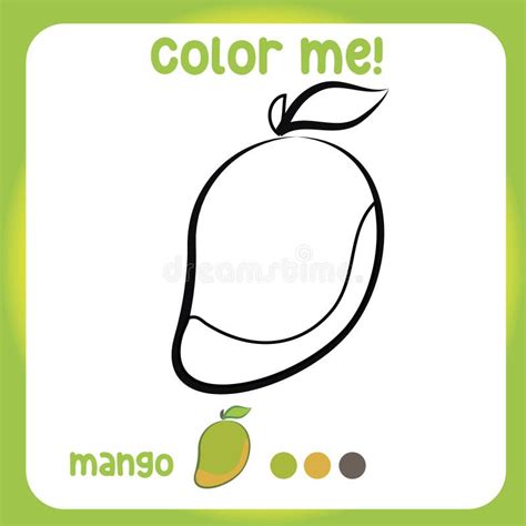 Mango Coloring Pages Printable 2025