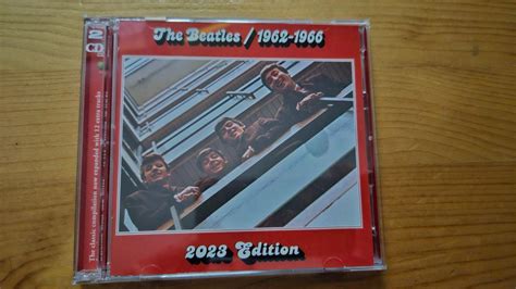 2cd The Beatles 1962 1966 2023 Edition Červené Red Album Aukro