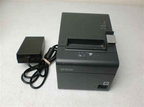 Epson Tm T20ii M267d Pos Thermal Receipt Printer Ethernet W Power Supply Ebay