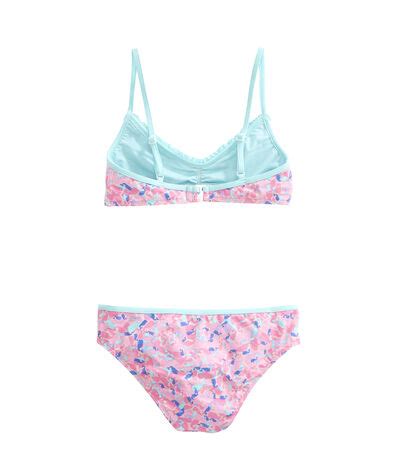 Shop Girls Whale Swirl Bikini At Vineyard Vines