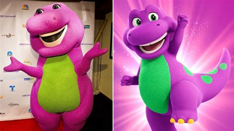 New Barney Leaves Fans Bemused By Reimagined Image Bbc News