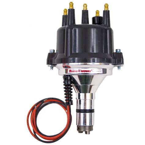 Pertronix Billet Distributor With Ignitor Electronic Ignition Black