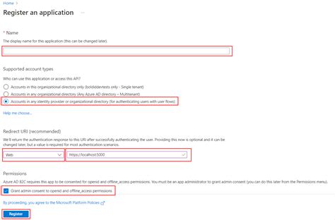 Sso With Azure Ad B2c In User Management Server Bold Bi Docs