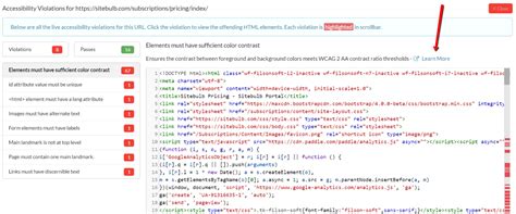 Accessibility Sitebulb