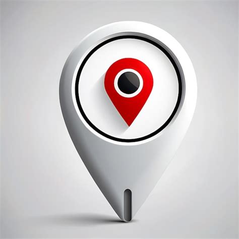 3d Gps Icon Pin Marker Location Map Pointers Premium AI Generated Image