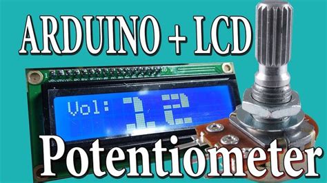 Arduino Lcd Big Digits With Potentiometer Tutorial Arduino Lcd