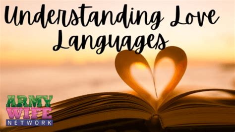 Understanding Love Languages - Mission: Milspouse