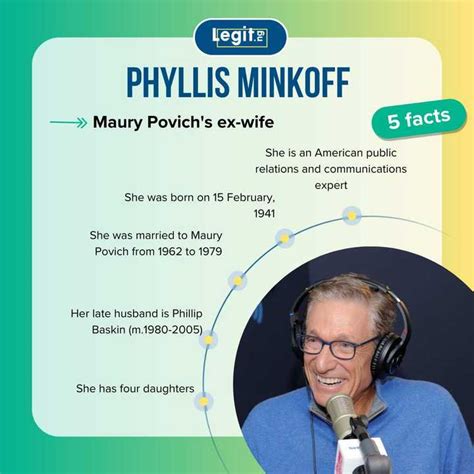 Who Is Phyllis Minkoff Get To Know Maury Povichs Ex Wife Legit Ng
