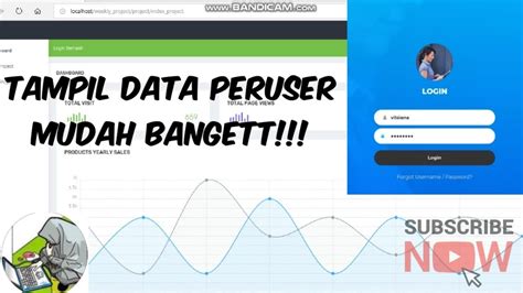 Cara Menampilkan Data Peruser Dengan Codeigniter Youtube