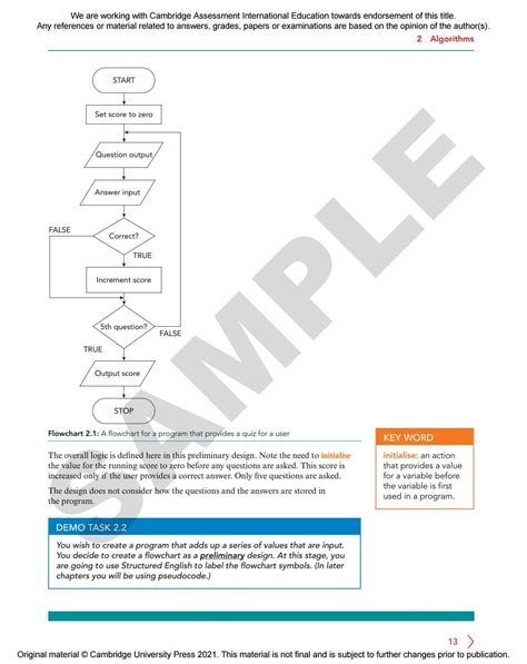Cambridge Igcse And O Level Computer Science Programming Book For Java