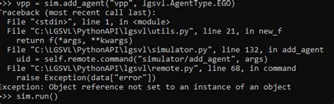 Collecting Data Of Vehicle Issue Lgsvl Simulator GitHub