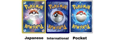 A Look At The Back Designs Of The Pokémon Tcg Zatu Games