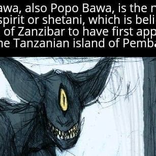 Popobawa From Zanzibarian Urban Legends Rurbanmyths