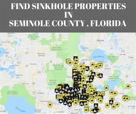 Map Seminole County Florida