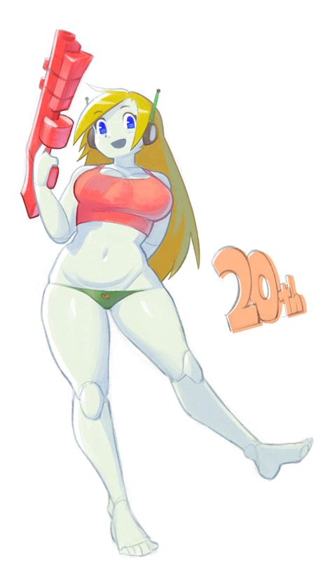 Rule 34 Anniversary Breasts Cave Story Crop Top Curly Brace Female