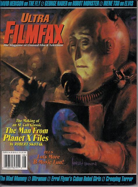 Filmfax 68 Edgar Ulmer Science Fiction Classic Movie Man From Planet X Neet Stuff