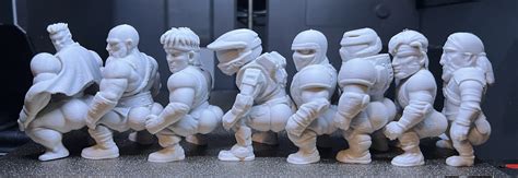 Twerking Ghostface Scream If You Like It Thicc Free 3d Print Model