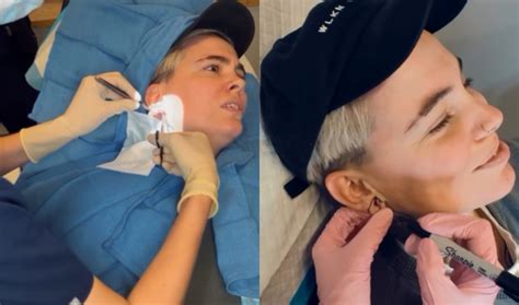 La Coach Roxane Bruneau Sest Fait Refaire Les Lobes Doreilles Et