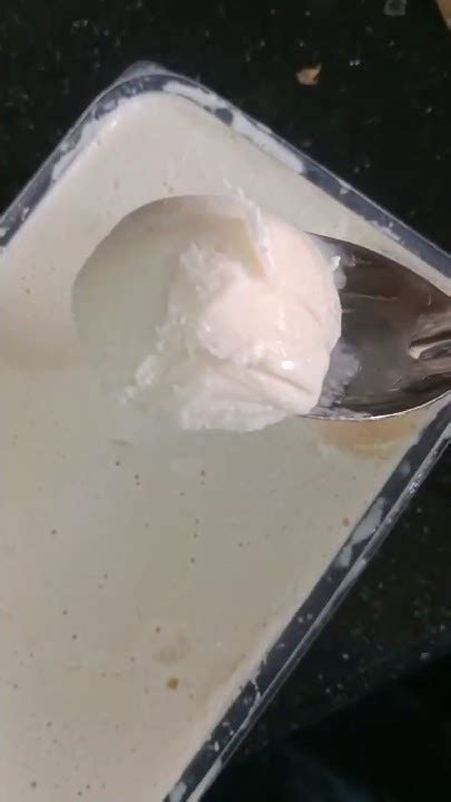 Homemade Vanilla Ice Cream Very Easy And Very Tasty 😁👌👌 Youtube