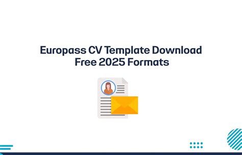 Europass Cv Template Download Free 2025 Formats Europass Cv