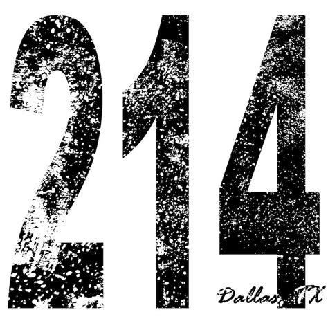 Dallas Area Code 214 Sticker Square Dallas Area Code 214 Sticker