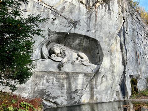 The Lion Monument Lucerne At Frank Hamlin Blog