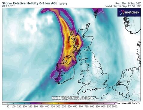 Uk Storm Alert As 798 Mile Long Wall Of Lightning To Smash In Seven