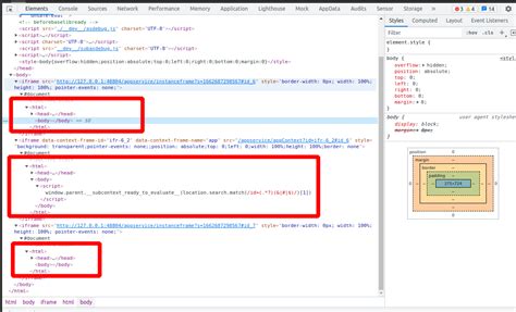 跑起来的项目全部为iframe标签，无法选中dom · issue 68 · msojocs wechat web devtools