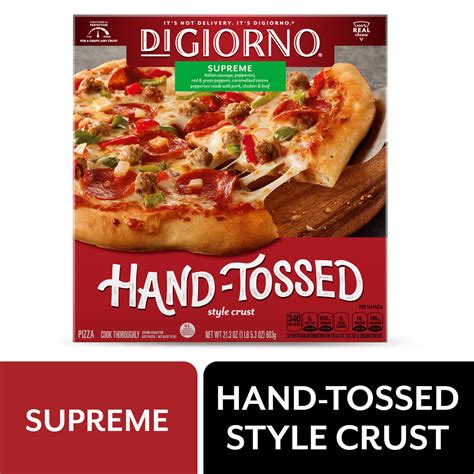 Digiorno Pizza Style Crust Hand Tossed Supreme Hero