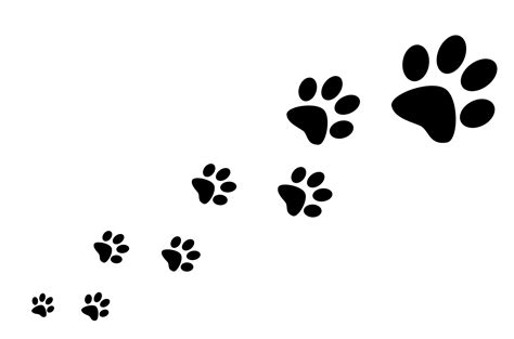 Cat Paw Print Clip Art Free