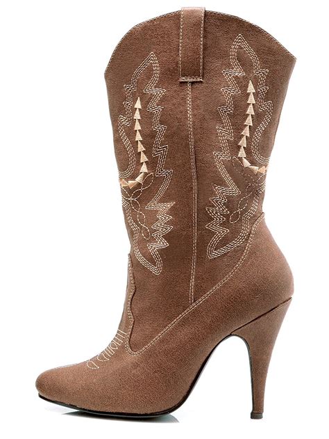 4 Heel Ankle Cowgirl Boot