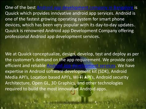 Ppt Android App Development Powerpoint Presentation Free Download