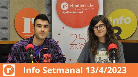Ripollet Ràdio Info Setmanal 1342023 Youtube