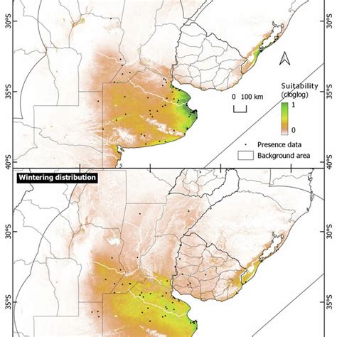 Predictive Maps Of Habitat Suitability In The Breeding And Wintering