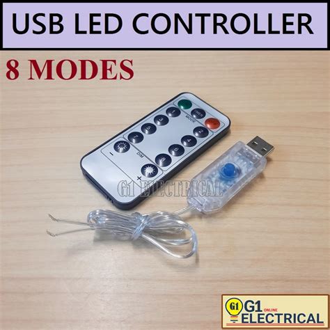 Usb Led Controller Prewire 0 5m 5v Dc Shopee Malaysia