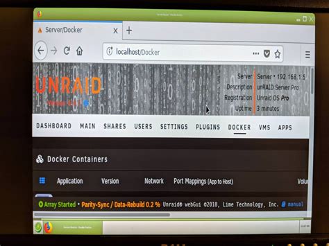 Unraid 6 6 1 Gui Mode Is Unusable Unraid