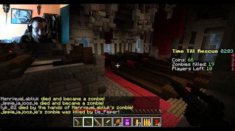 Hypixel Minecraft Blocking Dead Youtube