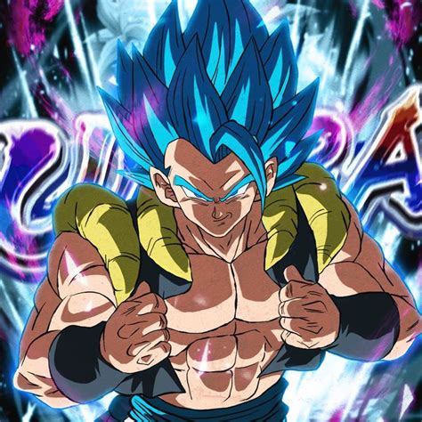 Ultra Gogeta Blue Animations Concept Dragon Ball Legends Anime