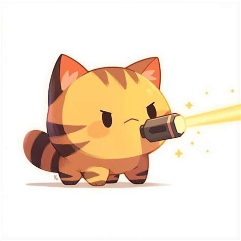 Ocicat Chasing A Laser Pointer Premium Ai Generated Vector