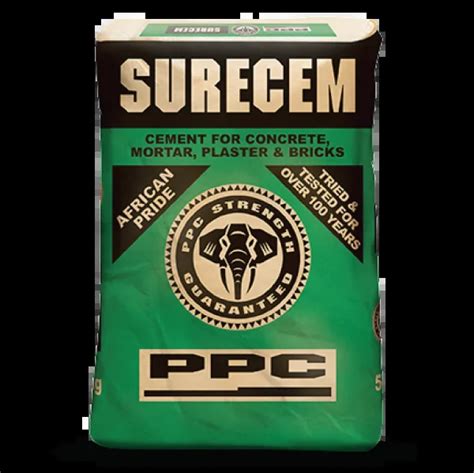 Ppc Surecement Cement 325n 50kg Diy Superstore